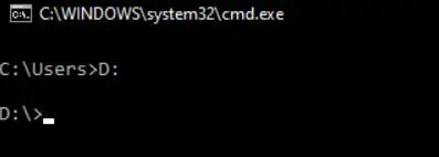 CD Command in Windows - Oudel Inc.