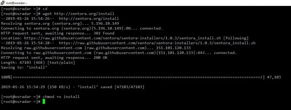 How to install Sentora on CentOS 7 - Oudel Inc.
