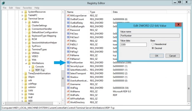 How to Change RDP Port - Oudel Inc.